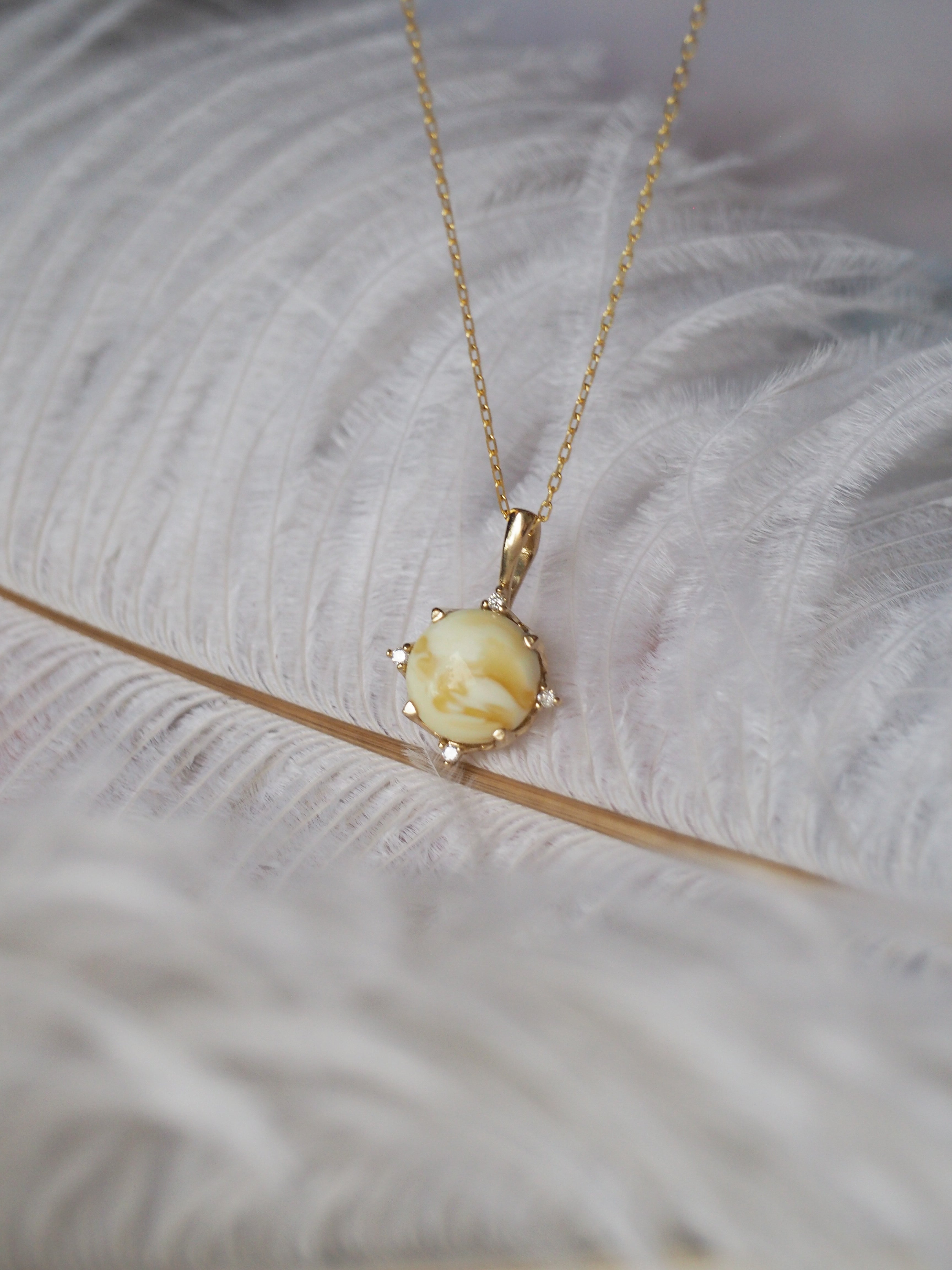 Amber with Gold – Amber Baltic Jewellery